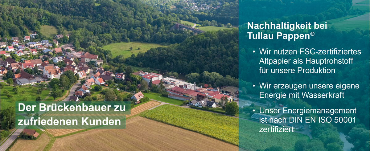 Gebietsmanager Spezialpappen (m/w/d) - Tullau Pappen